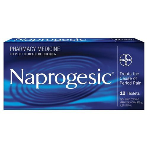Naprogesic 275mg 12 Tablets