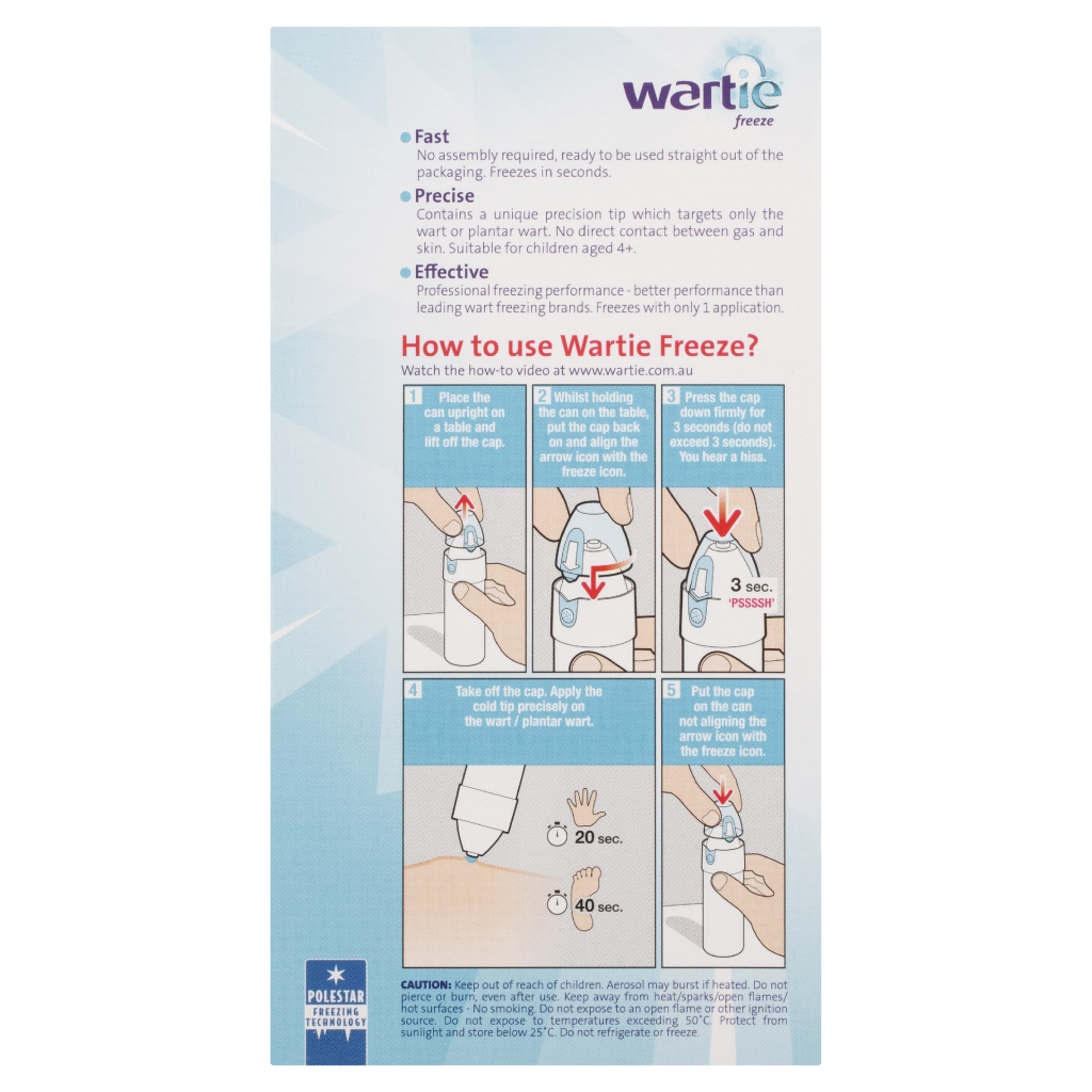 Wartie Wart & Plantar Wart Remover 50mL Buy Now