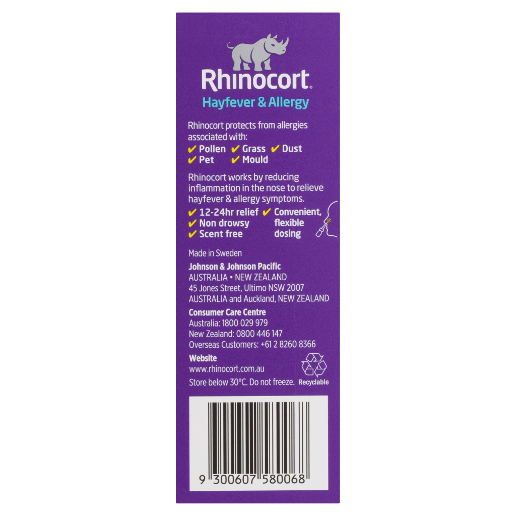 Rhinocort Original Nasal Spray 120 Sprays