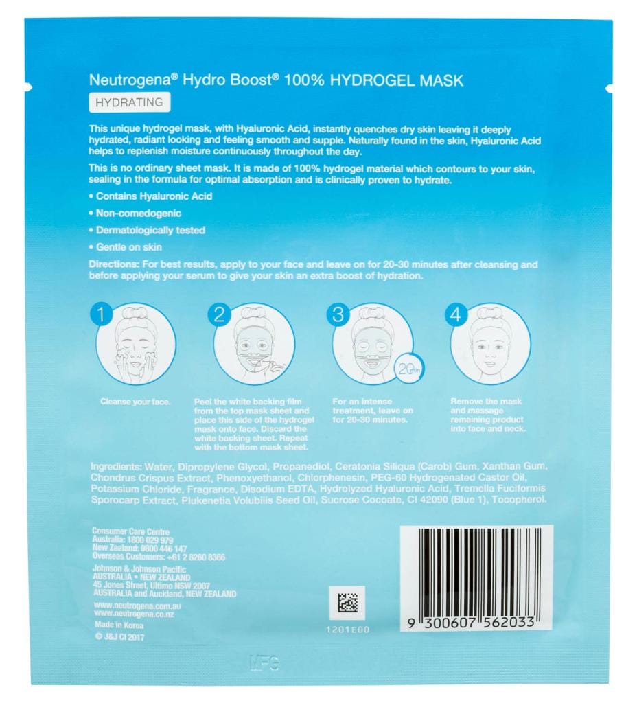Neutrogena Hydro Boost Hydrogel Mask 30g