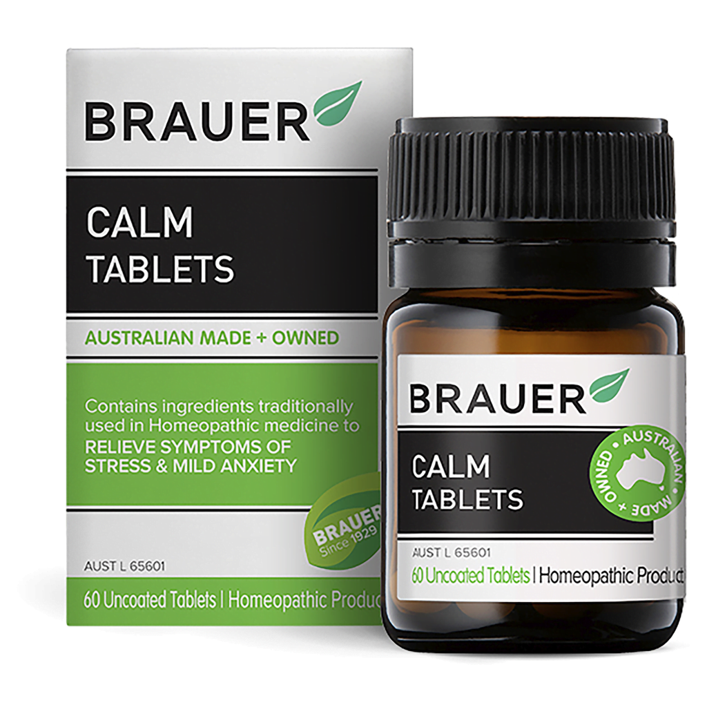 Buy Brauer Calm 60 Tablets | Mood Balance Support | Online Discount Chemist
