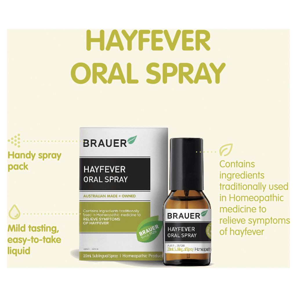 Buy Brauer Hayfever Oral Spray 20mL | Allergy & Hay-fever | Online ...