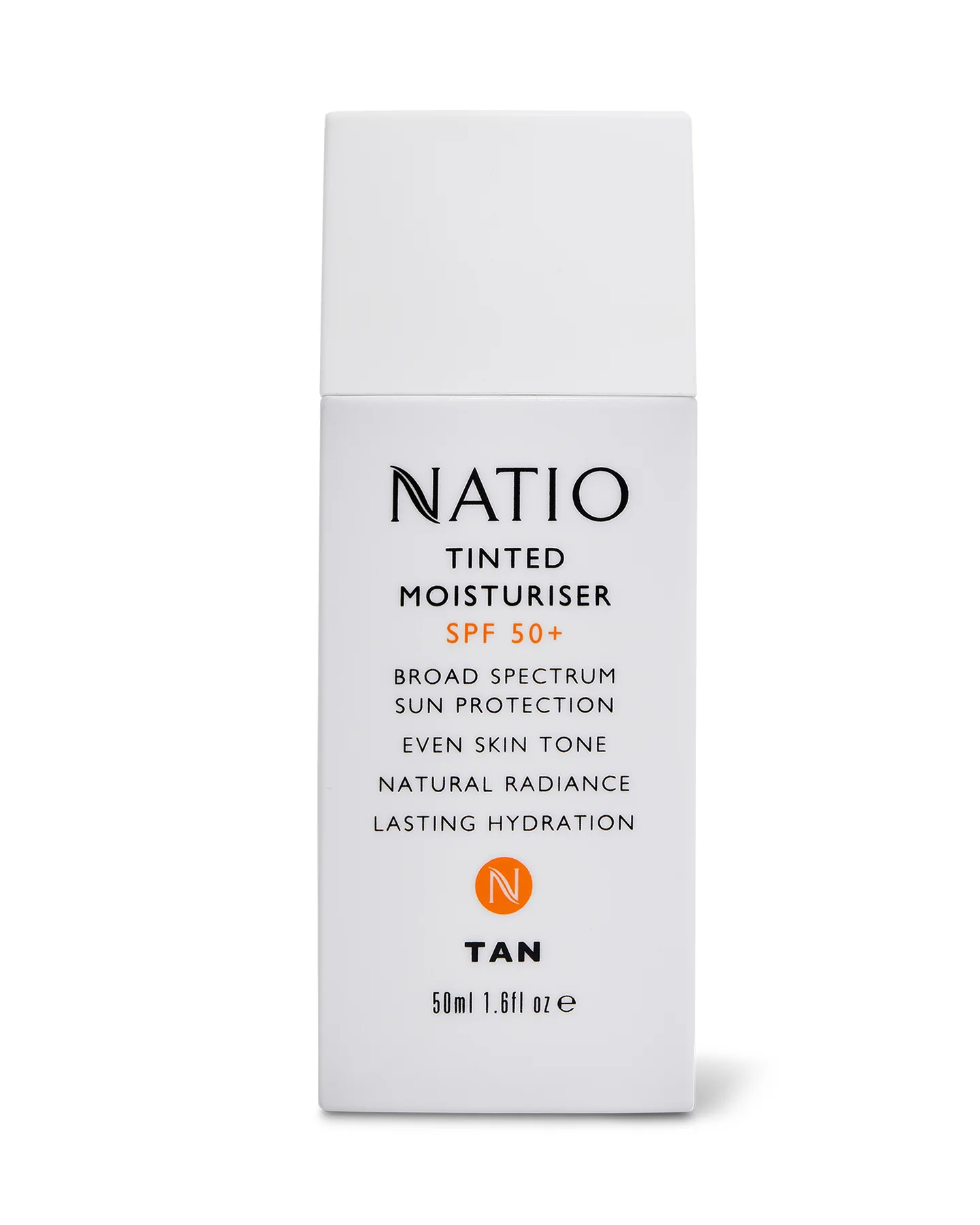 Buy Natio Tinted Moisturiser SPF 50+ Tan | Face | Online Discount Chemist