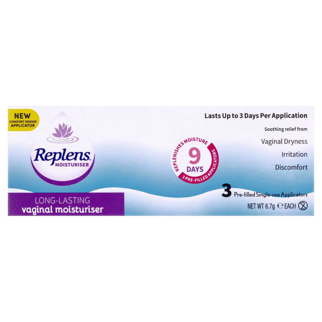 Buy Replens Long Lasting Vaginal Moisturiser 3 Pack | Feminine Hygiene ...