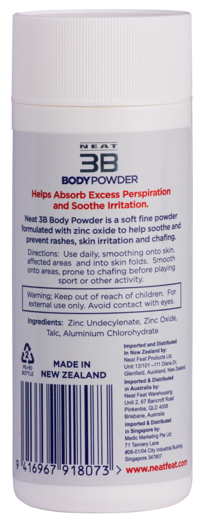 Buy Neat Feat 3B Body Powder 125g | First Aid | Online Discount Chemist